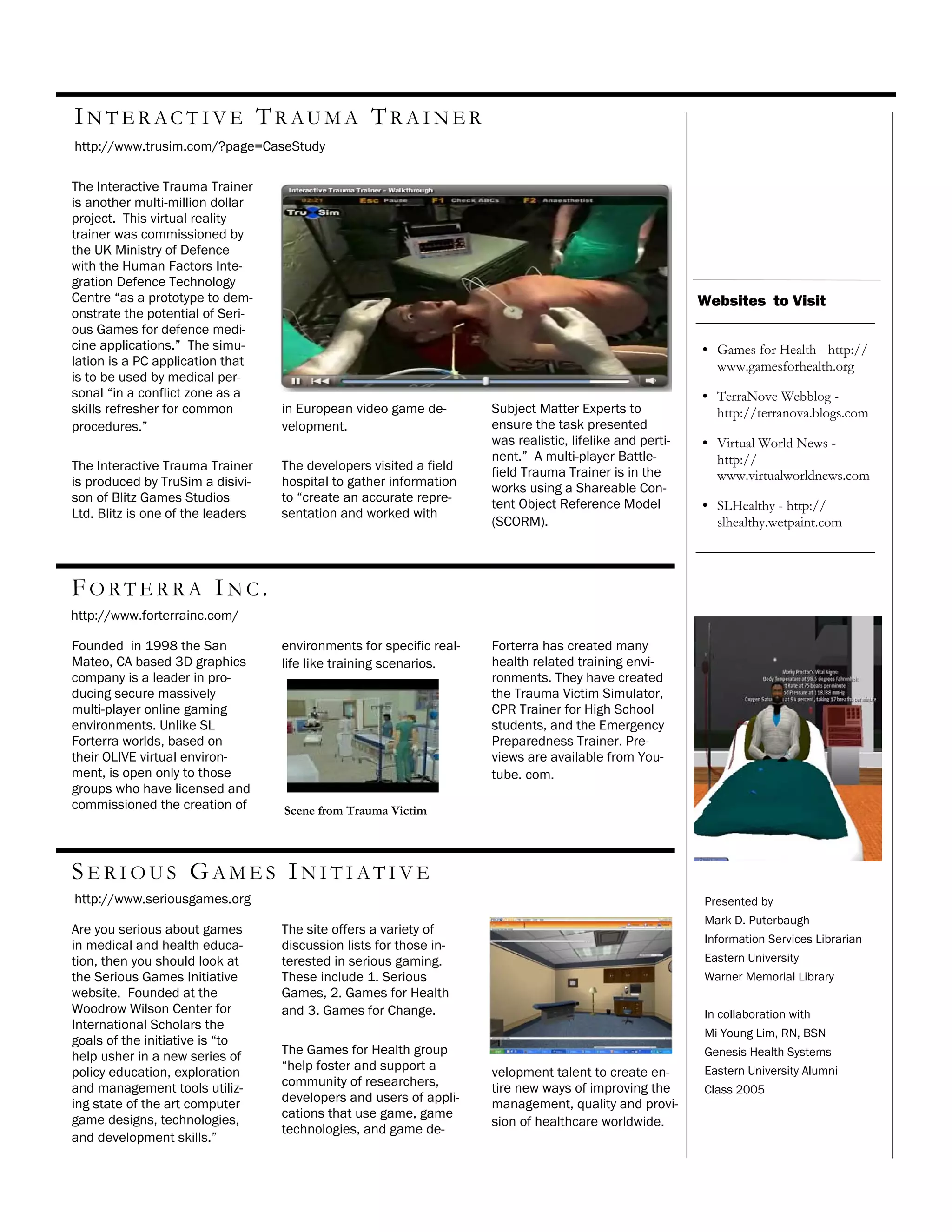 Medical Library Association Poster Presentation | PDF