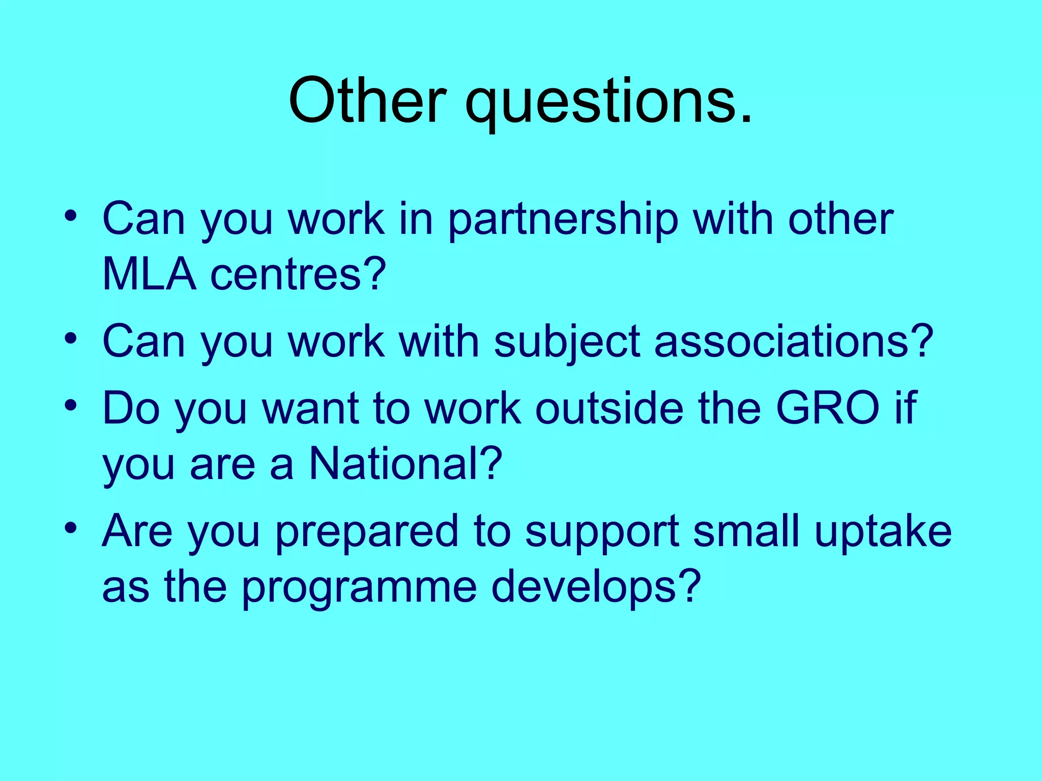 Mla Presentation | PPT