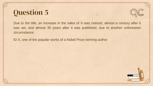 Music, Literature & Arts (MLA) Quiz - 7th July 2024, Quiz Club NITW | PDF