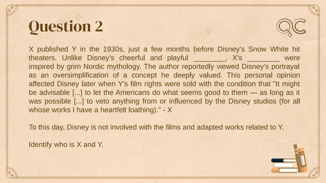 Music, Literature & Arts (MLA) Quiz - 7th July 2024, Quiz Club NITW | PDF