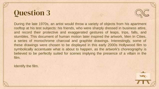 Music, Literature & Arts (MLA) Quiz - 7th July 2024, Quiz Club NITW | PDF