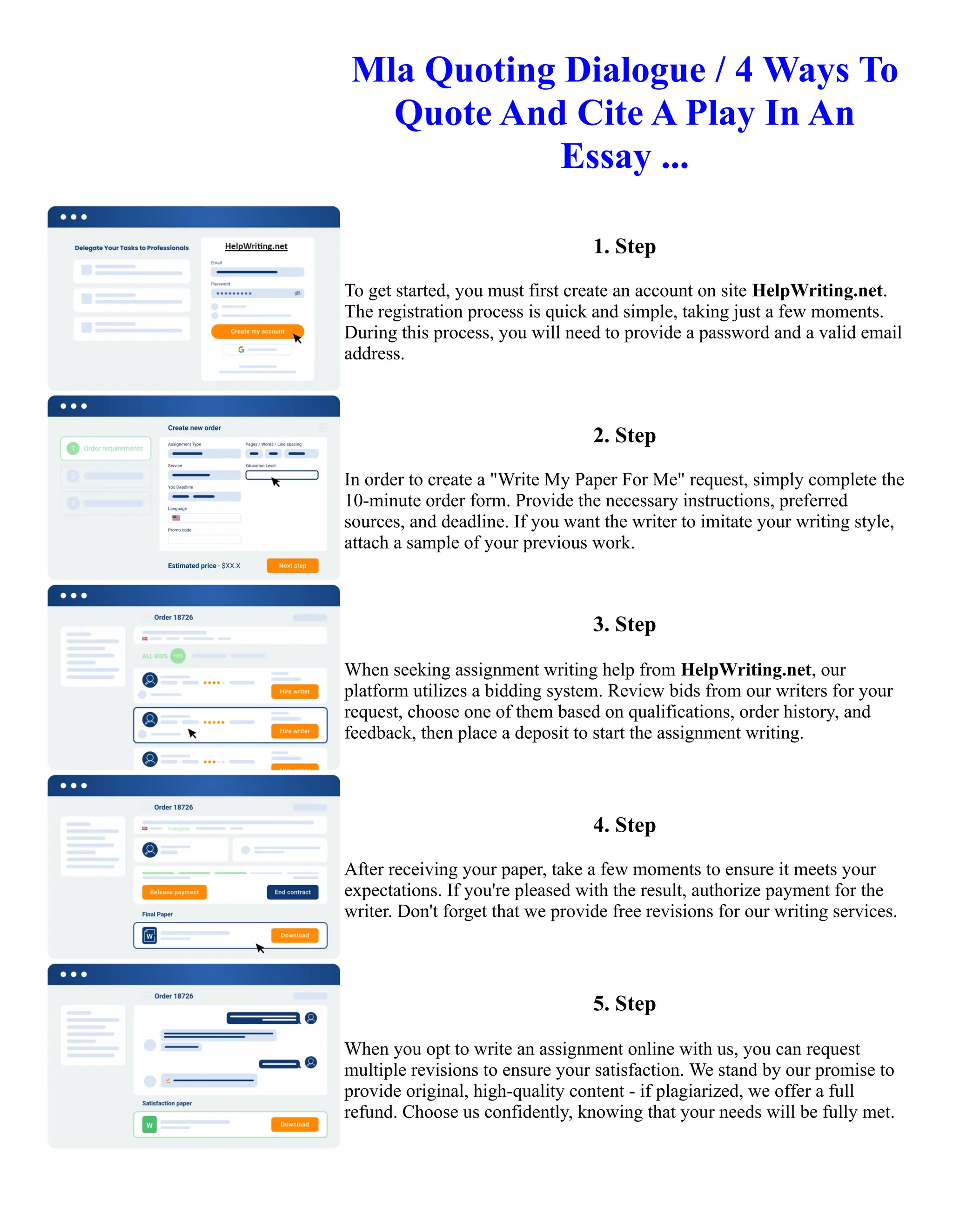 Mla Quoting Dialogue 4 Ways To Quote And Cite A Play In An Essay | PDF