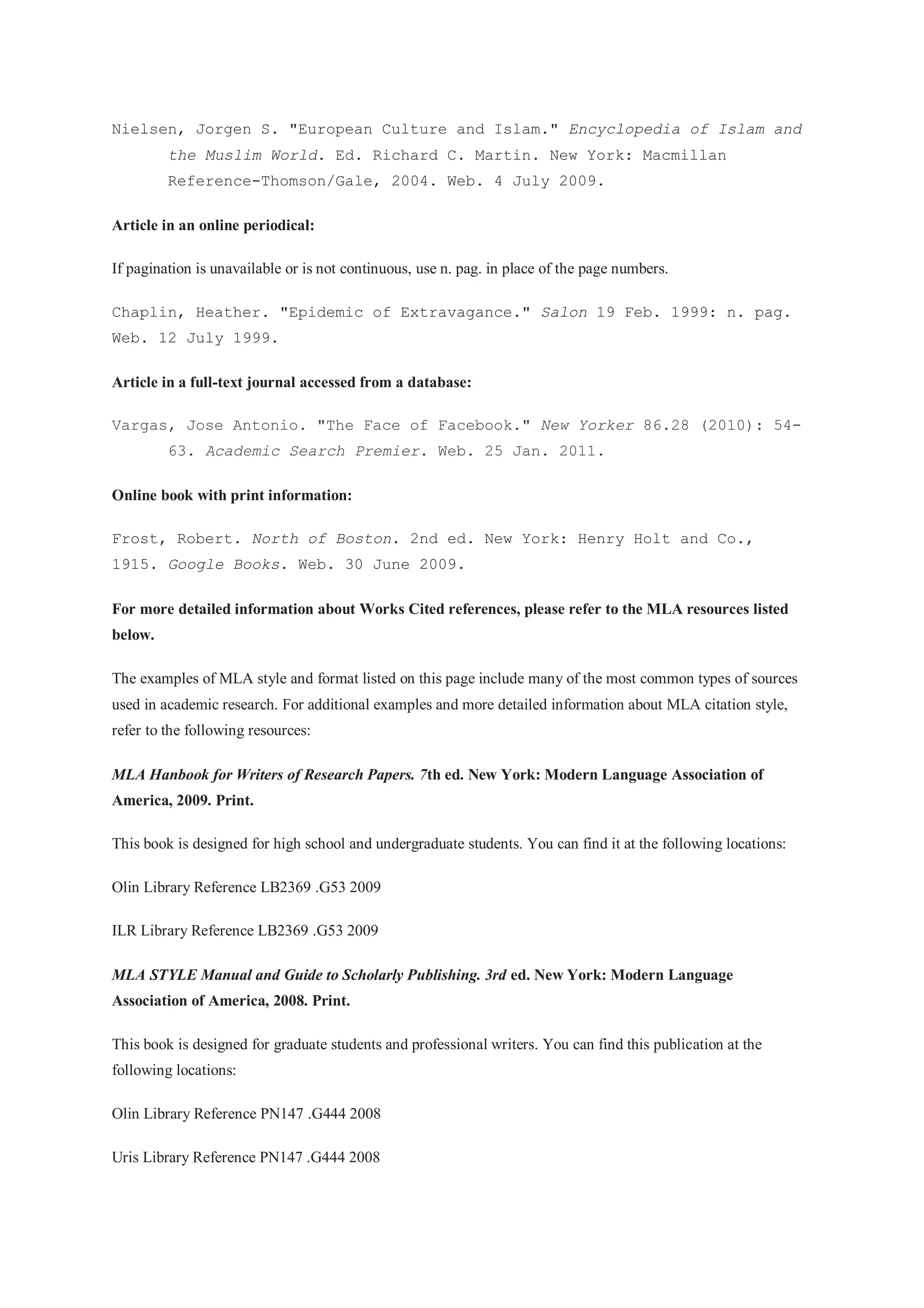 Mla referencing sample from assignmentsupport.com essay writing services | PDF