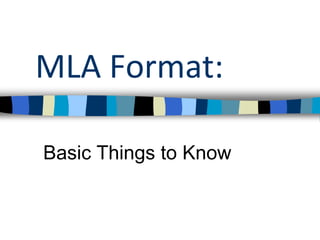 Mla slide show dec 2019 | PPT