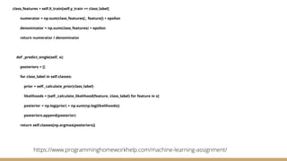 ML Assignment help.pptx | Technology & Computing