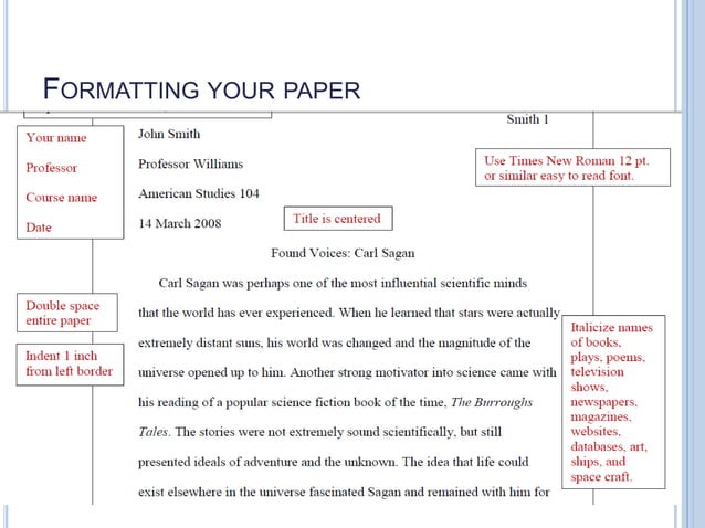 Mla style 7th edition | PPT