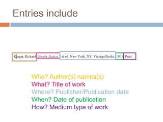 Mla style basics | PPT