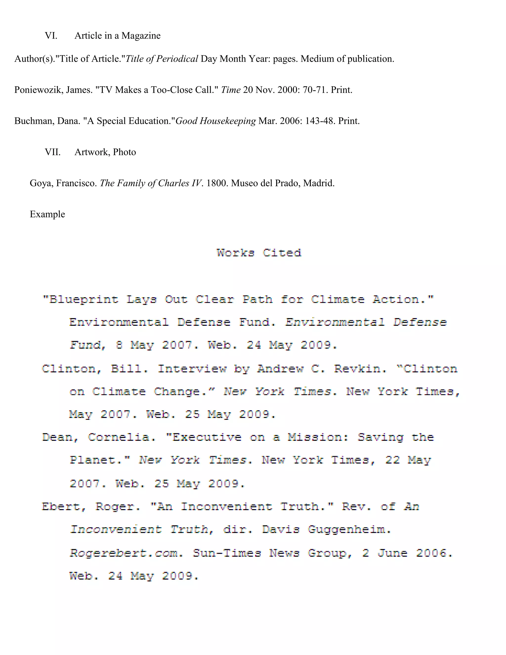 Mla style guide | PDF