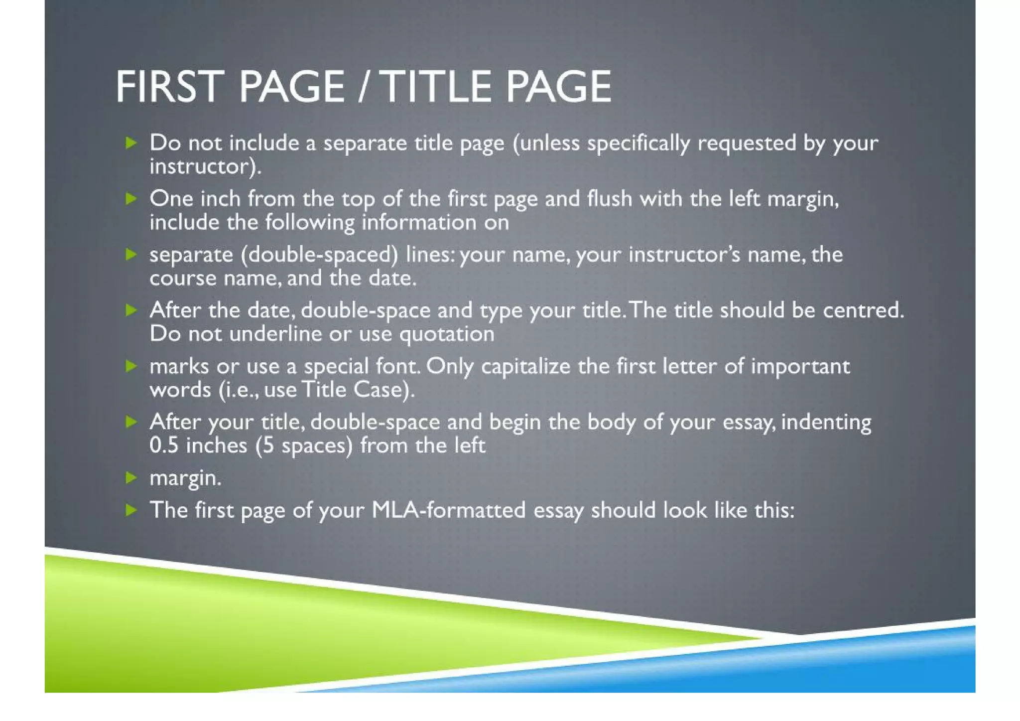 MLA Style Guide | PDF