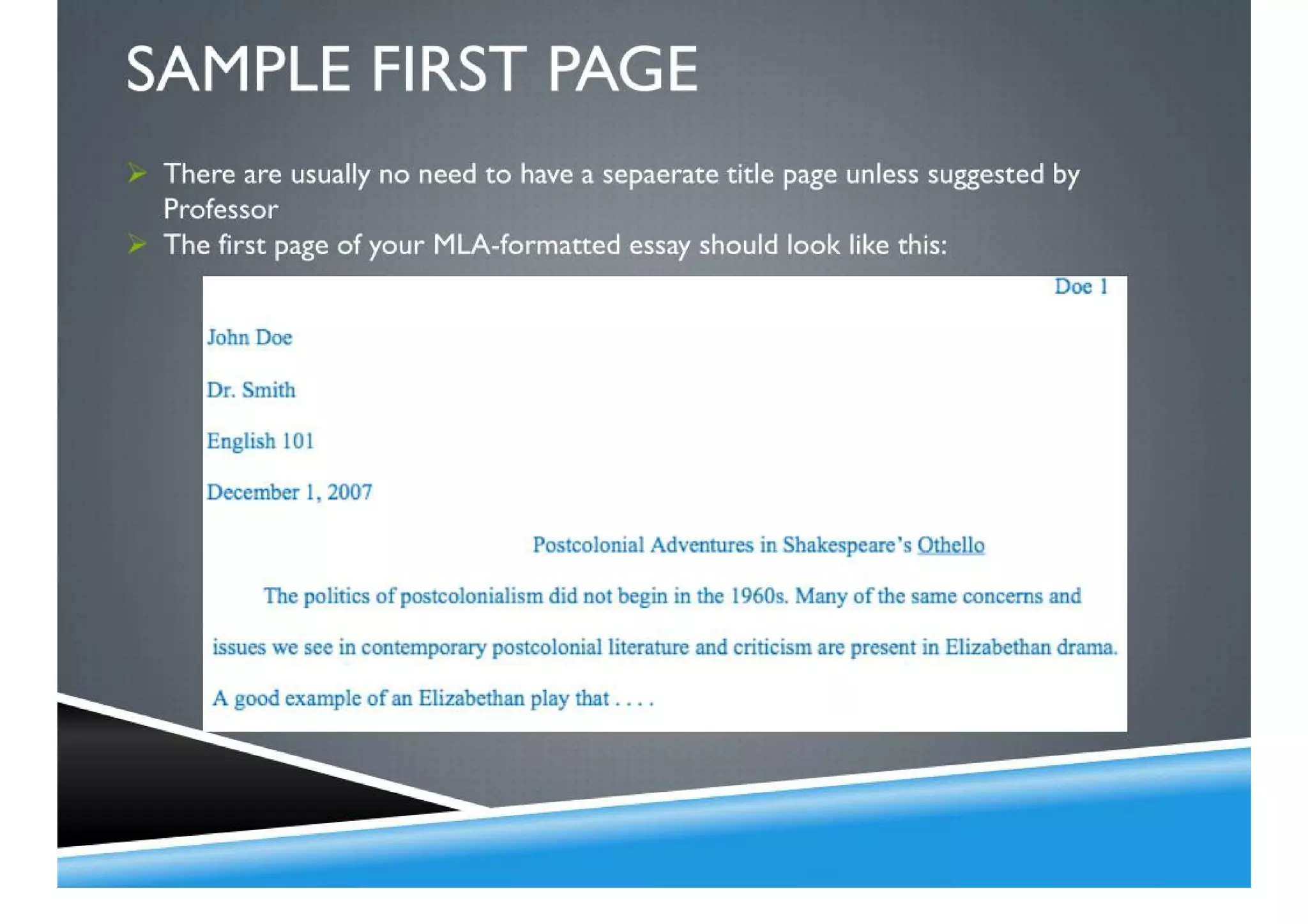MLA Style Guide | PDF
