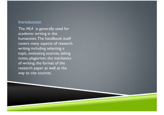 MLA Style Guide | PDF