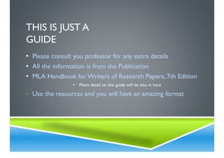 MLA Style Guide | PDF