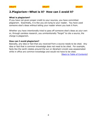 Mla style guide for middle schools -guidelines for making a ...