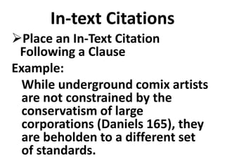 MLA style guide seminar | PPT