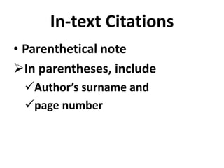 Mla style guide seminar8th ed brief version | PPT