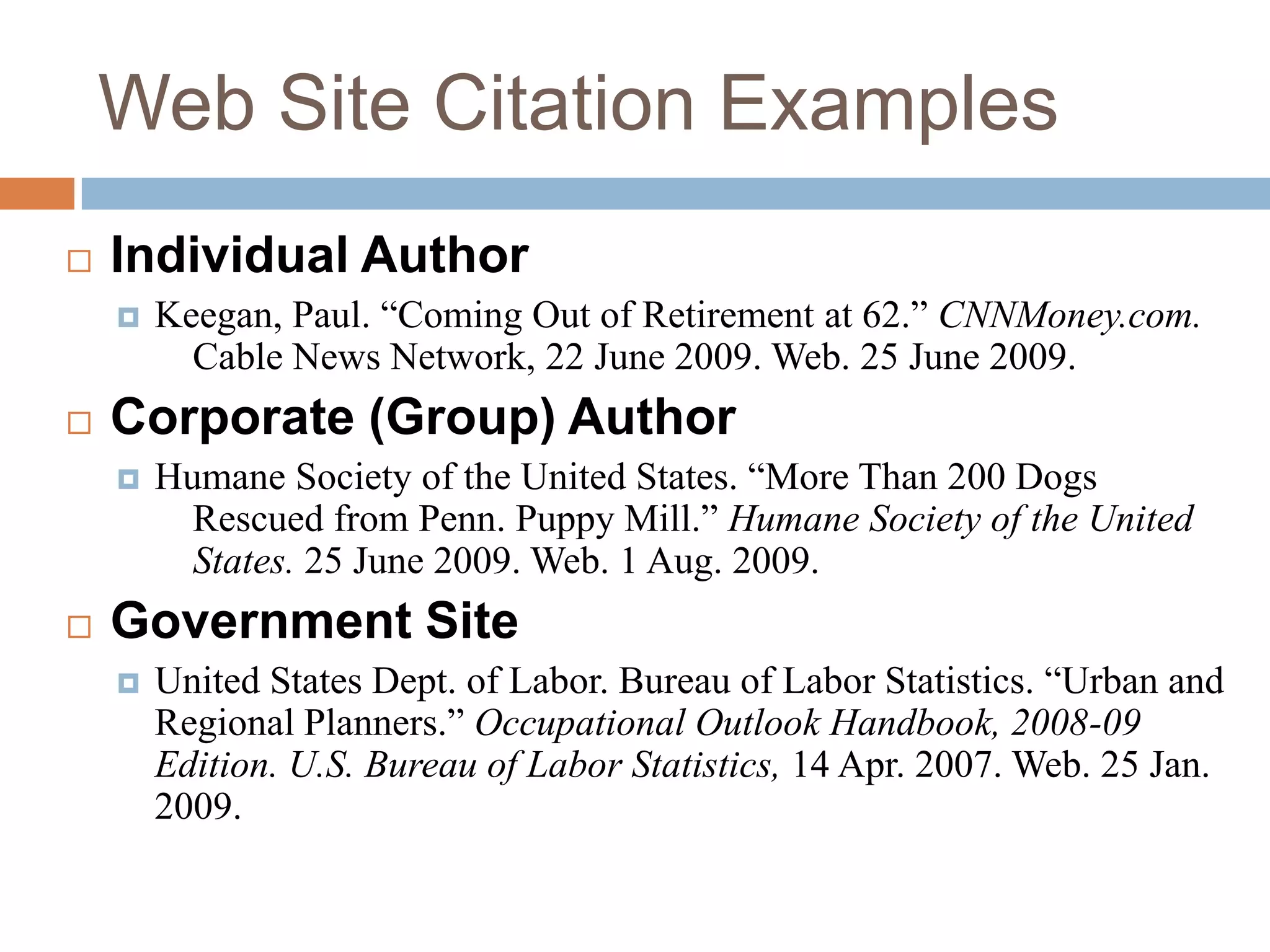 Mla style power point | PPTX