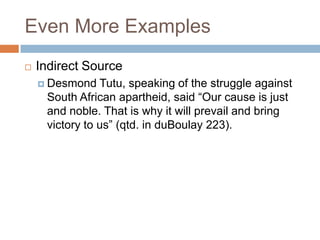 Mla style power point | PPTX