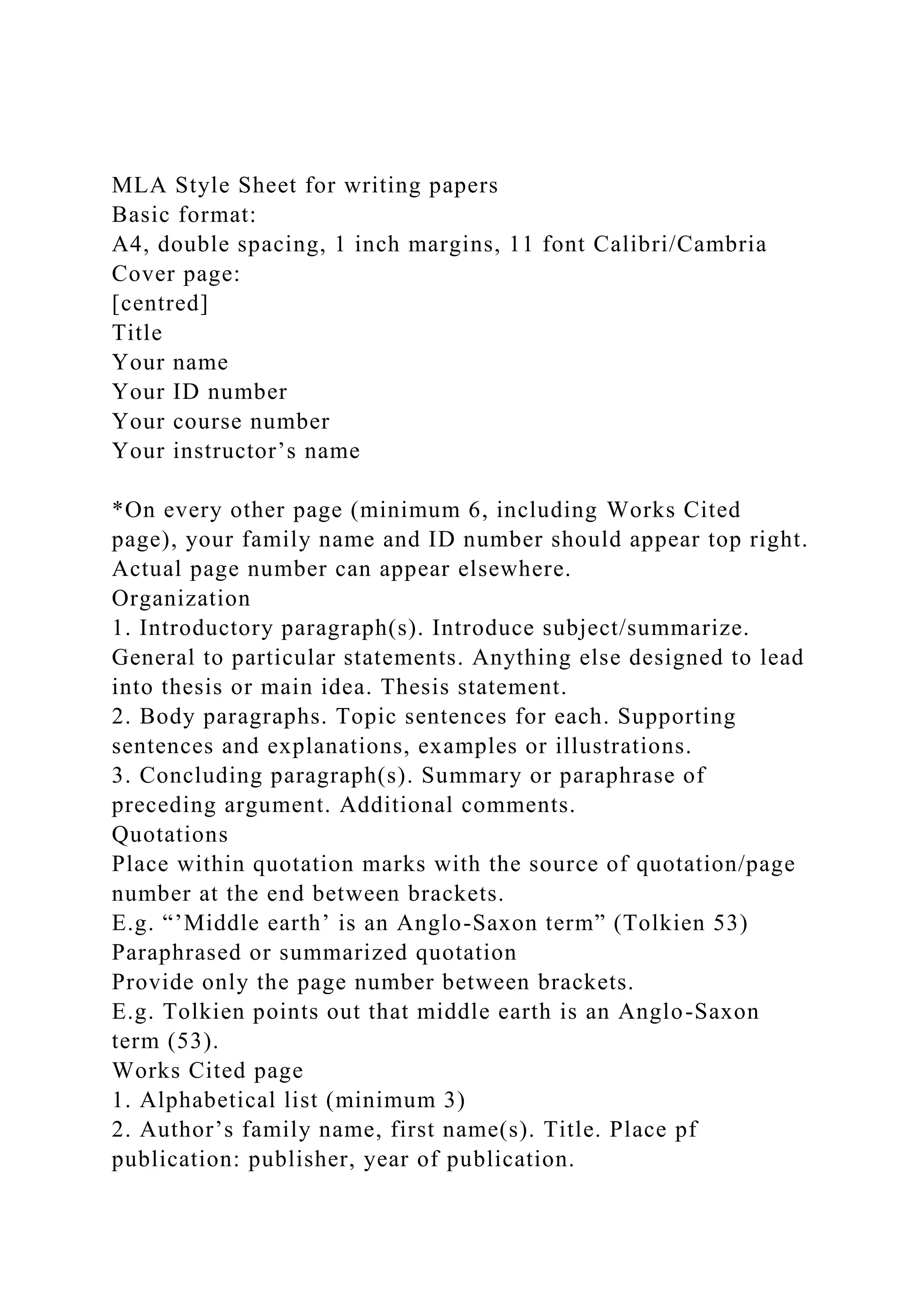 MLA Style Sheet for writing papersBasic formatA4, double spac.docx