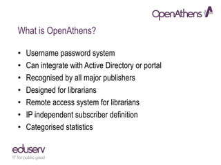 Help your users to discover your content with OpenAthens and Link ...