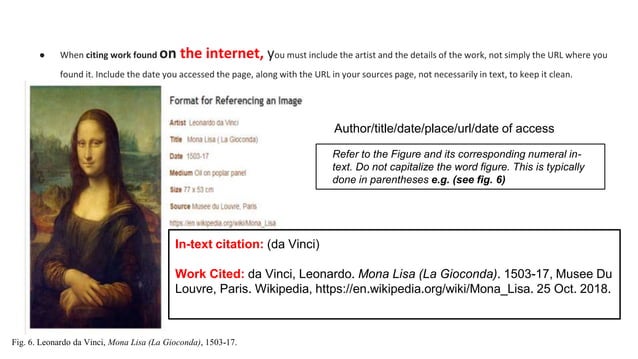 MLA for DP Visual Arts Comparative Study | PPTX