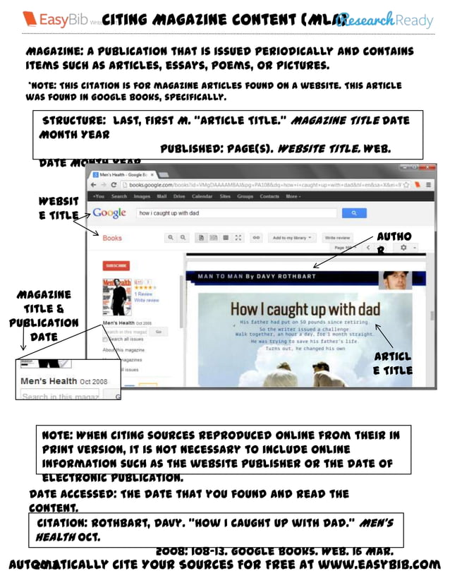 MLA 7 Visual Guide - Magazines | PDF