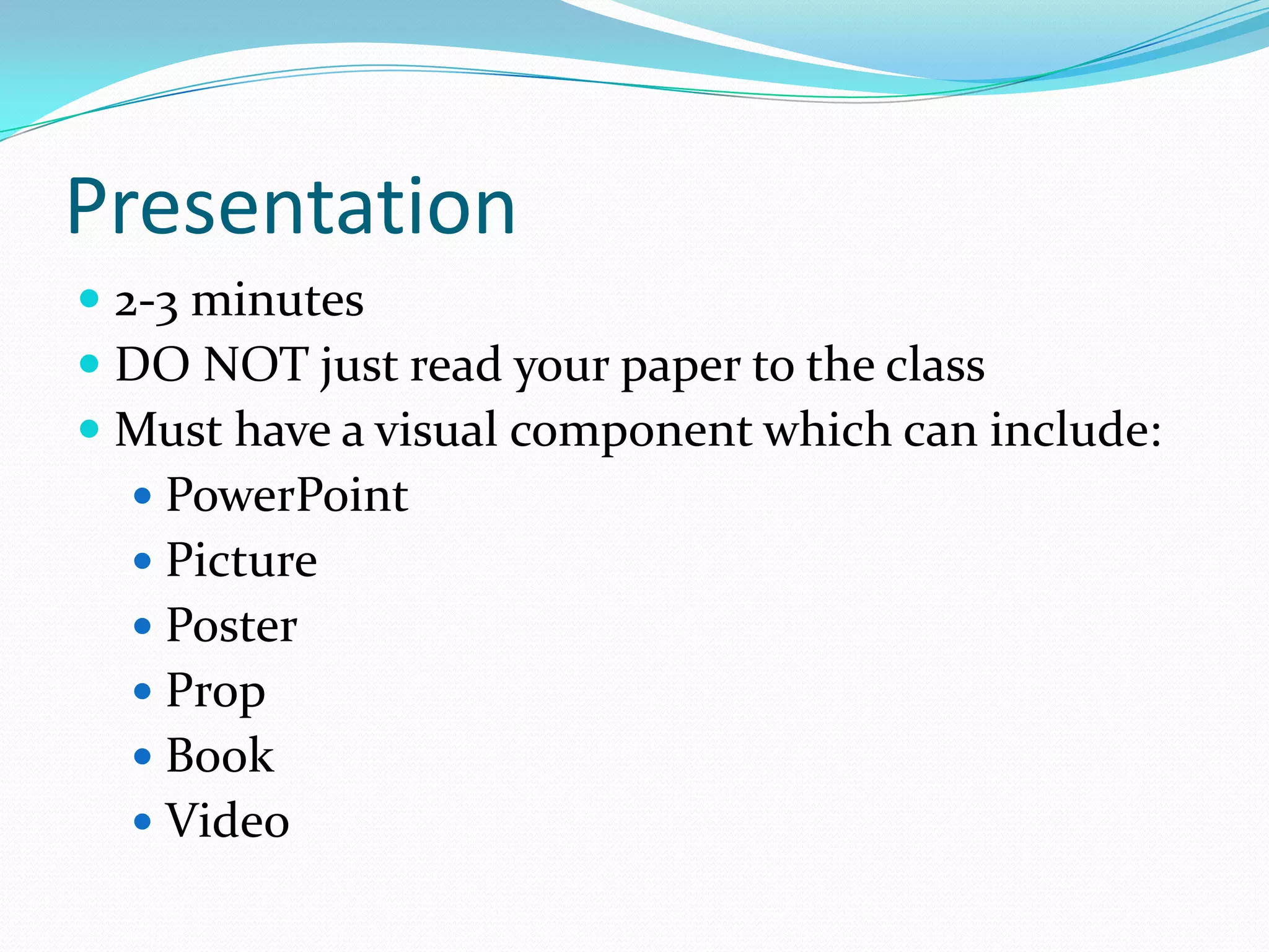 MLA Citations and Formatting Basics | PPT