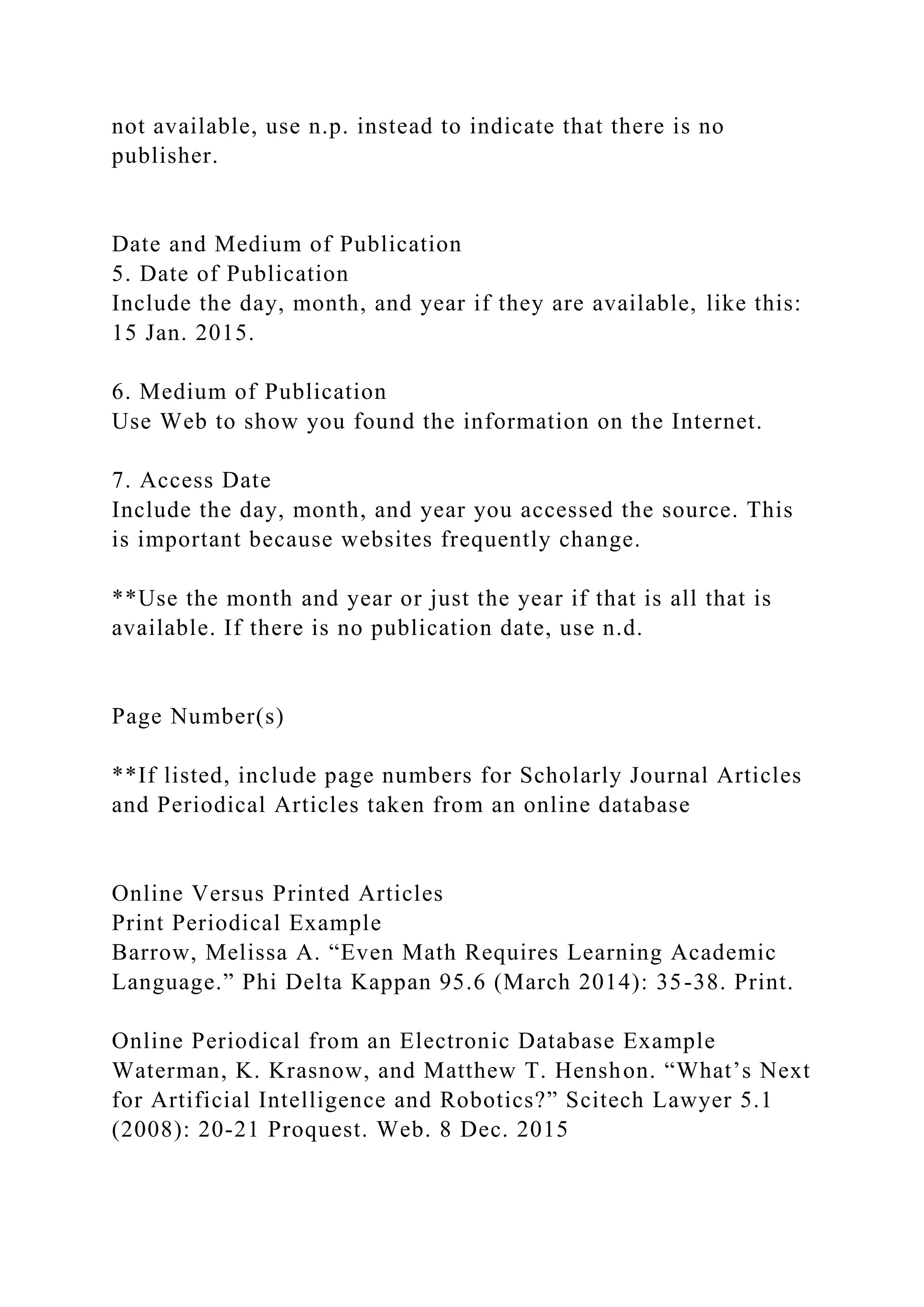 MLA Works Cited PageMLA FormatMLA FORMAT updated 2016.docx