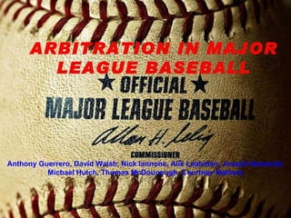 MLB Arbitration | PPT