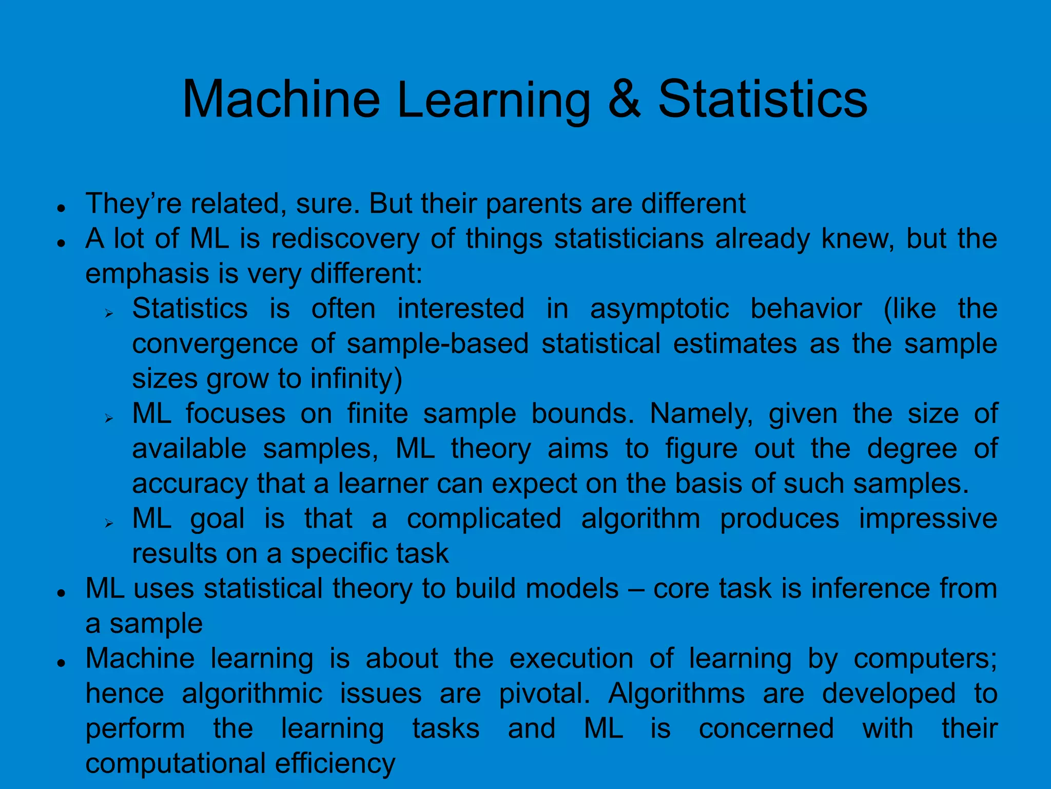 Machine Learning Basics | PPTX