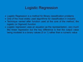 Machine Learning Basics | PPTX