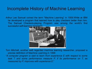 Machine Learning Basics | PPTX