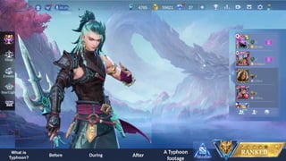 MLBB pptx. this powerpoint consist what to do before,during and after a typhoon | PPTX