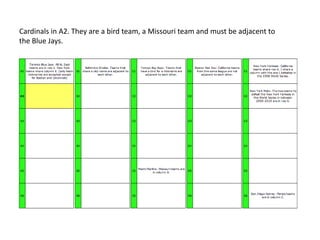 MLB Teams Logic Puzzle Solution | PPT