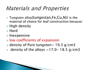Mlc;multi leaf collimators of variuos companies | PPTX