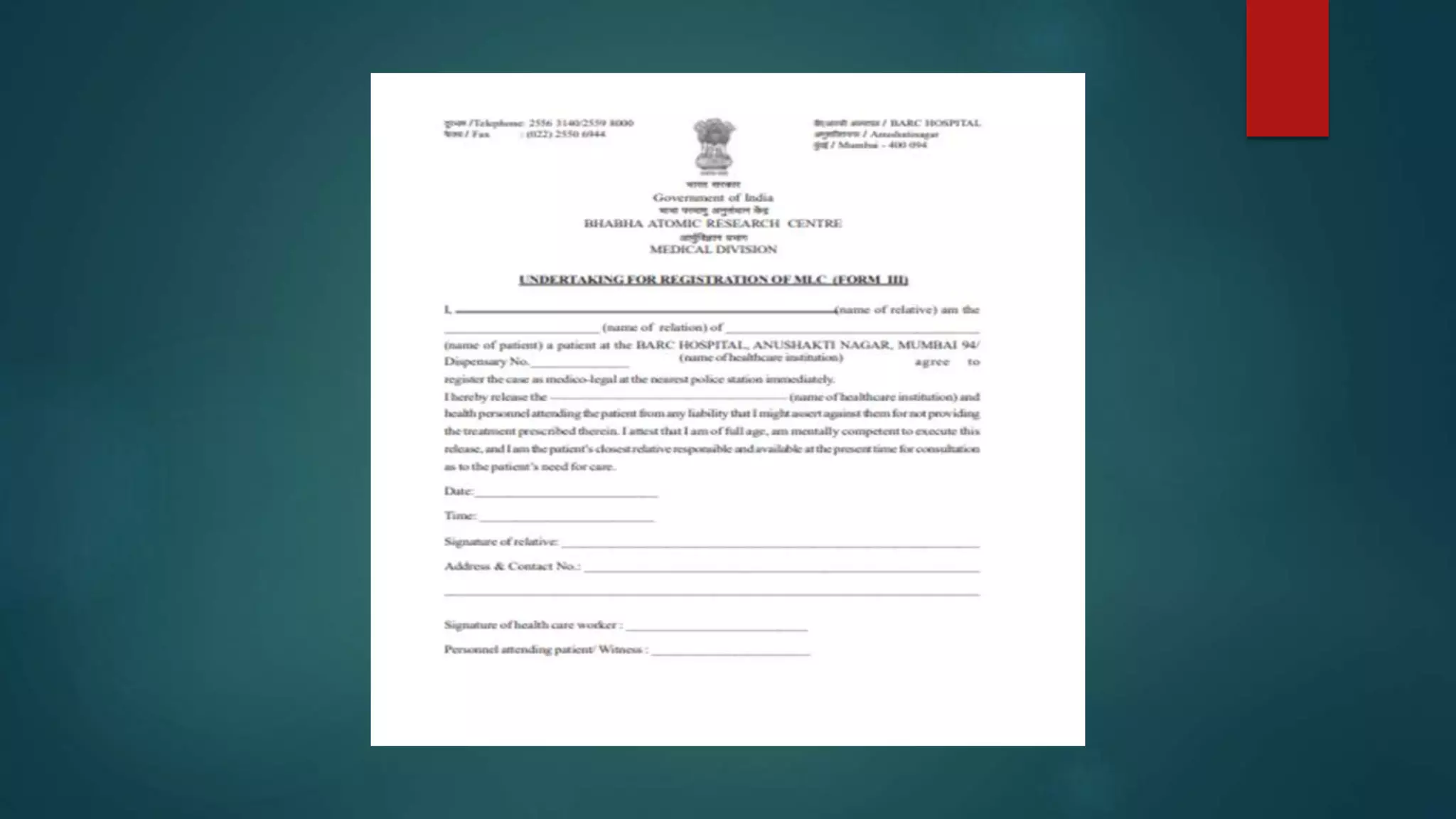 Medico-legal cases | PPTX