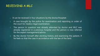 Medico-legal cases | PPTX