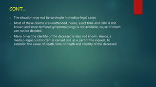 Medico-legal cases | PPTX
