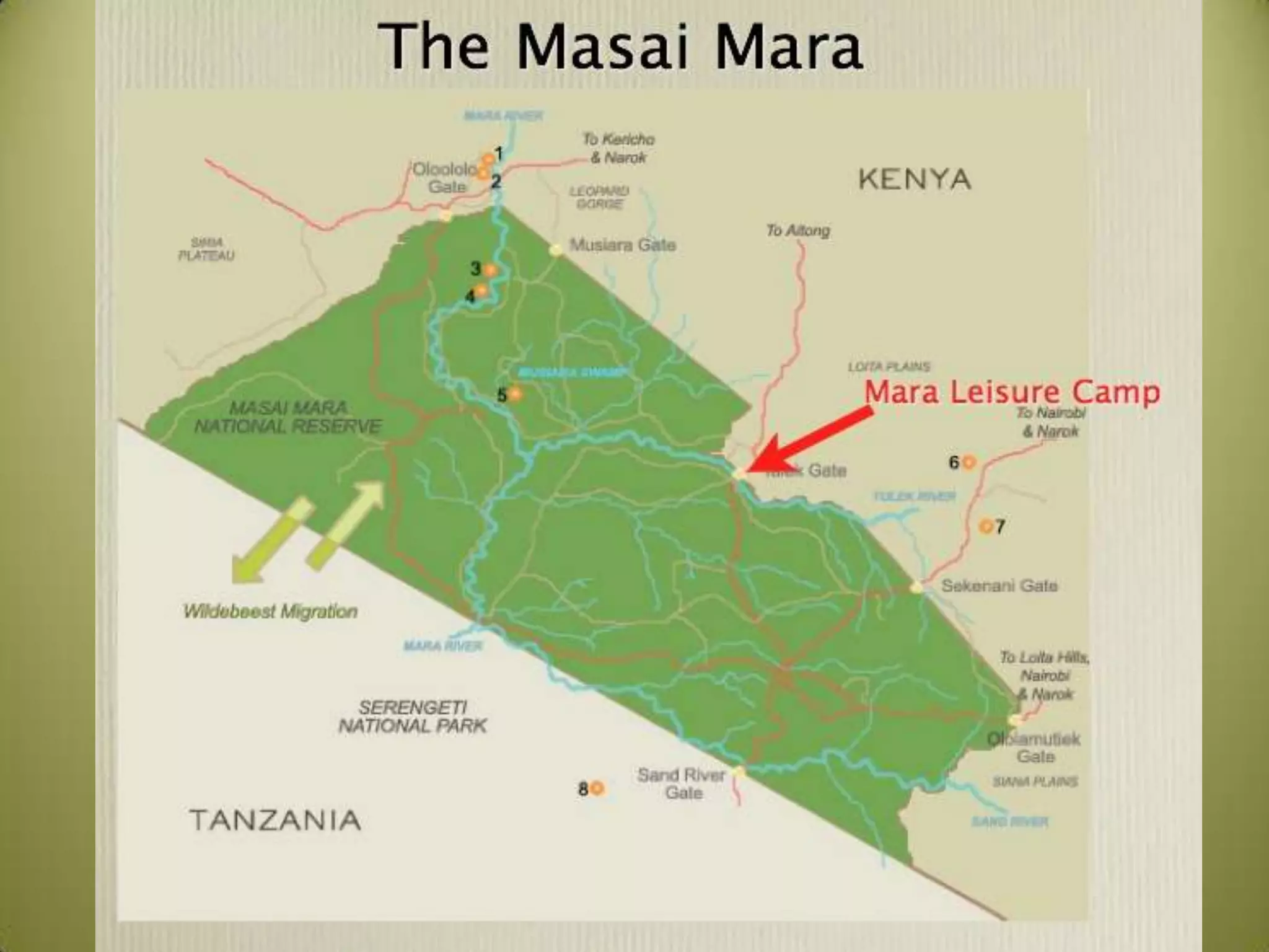 Mara Leisure Camp, Kenya | PPTX