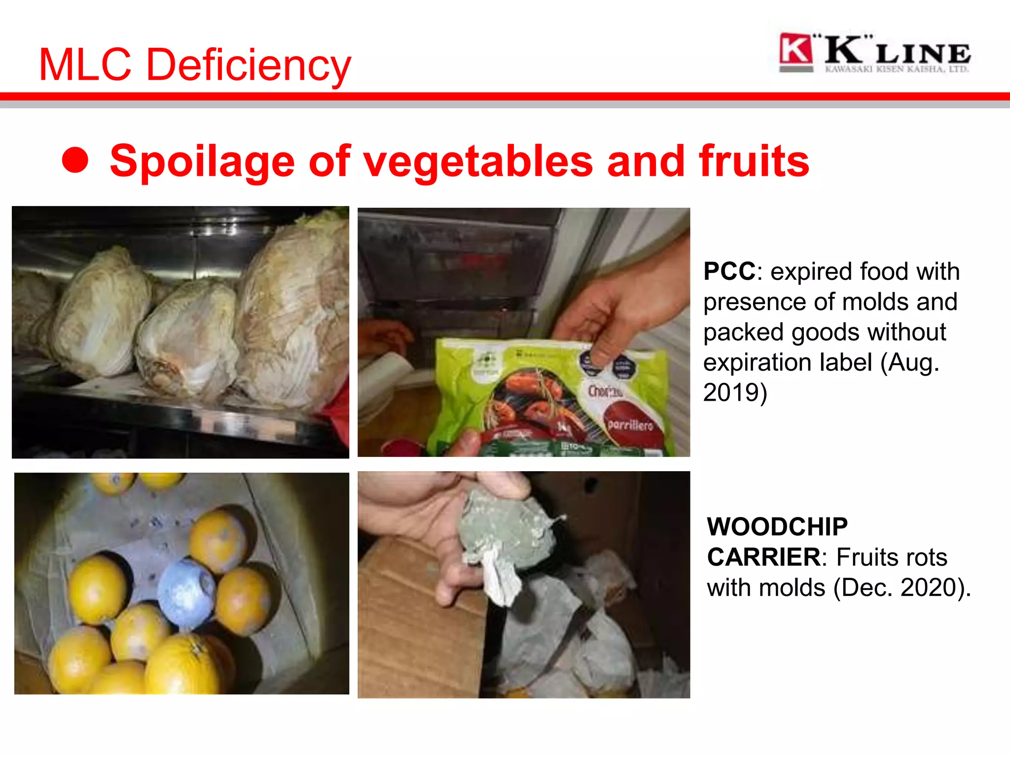 Mlc and food management | PPT