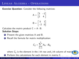 Course Title: Introduction to Machine Learning Chapter, One ...