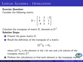 Course Title: Introduction to Machine Learning Chapter, One: Introduction | PDF
