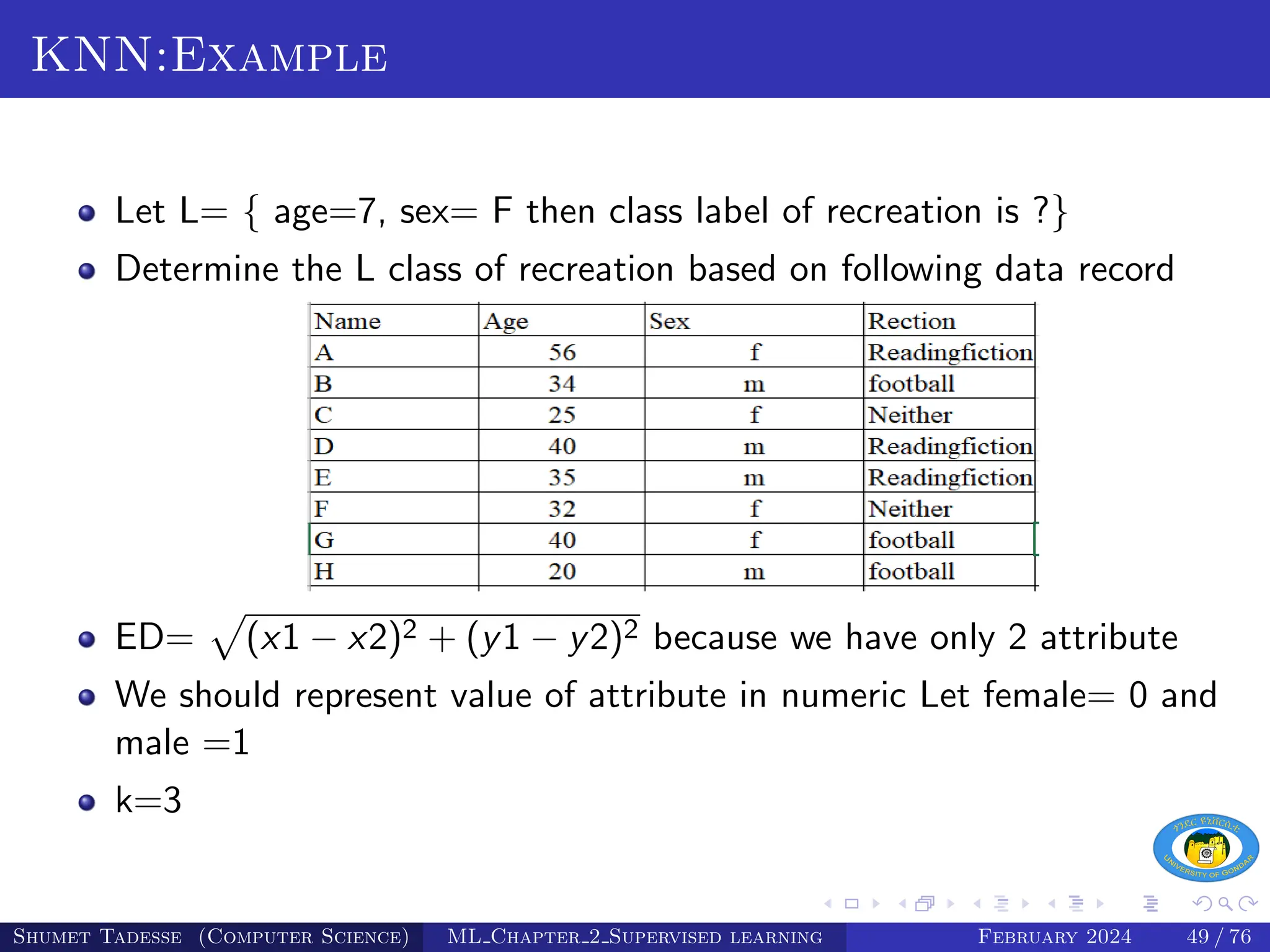 Course Title: Introduction to Machine Learning, Chapter 2- Supervised Learning | PDF | Web ...