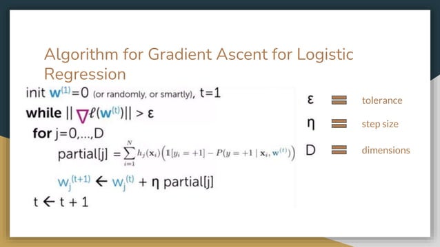 Learning Linear Classifiers | PPT