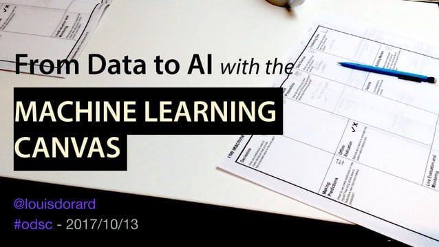 From Data to Artificial Intelligence with the Machine Learning Canvas ...