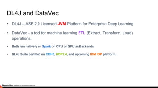 Deep Learning: DL4J and DataVec | PPTX