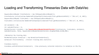 Deep Learning: DL4J and DataVec | PPTX