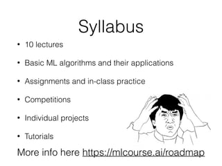 mlcourse.ai, introduction, course overview | PDF