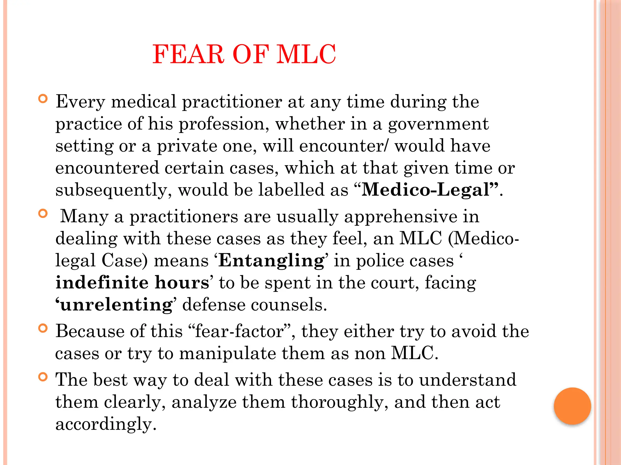 MLC ..PPT .in obstetrics and Gynaecology | PPTX