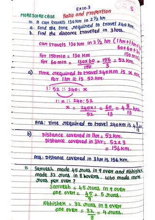 ratio and proportion class 6 pdf | PDF | Educational Assessment | Education
