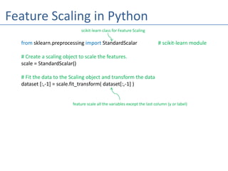 Machine Learning - Dataset Preparation | PPTX